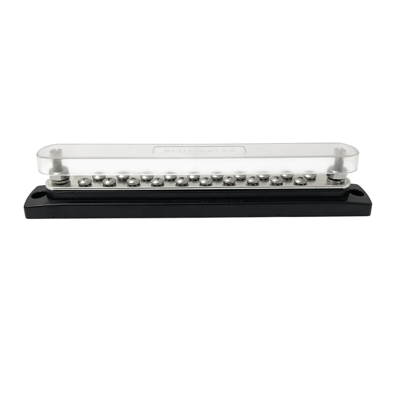 20 Circuit Bus Bar | 150A Rated | Common/Negative Bus Bar | For Boat