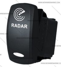 Radar Illuminated Rocker Switch | Contura V | New Wire Marine