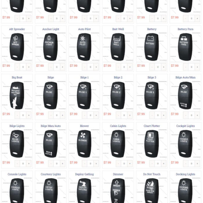 pick your own switches - New Wire Marine