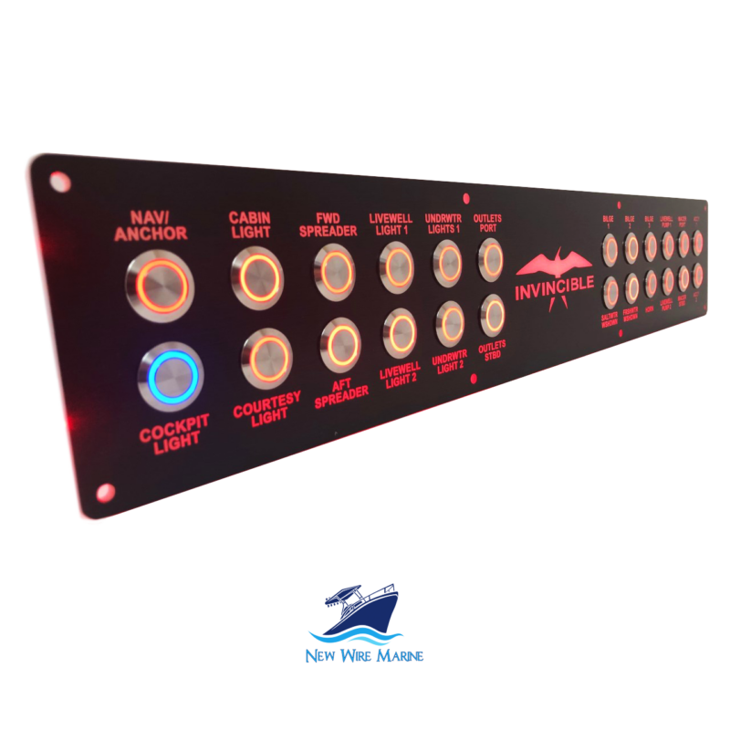 Our Logo Backlighting Options - New Wire Marine