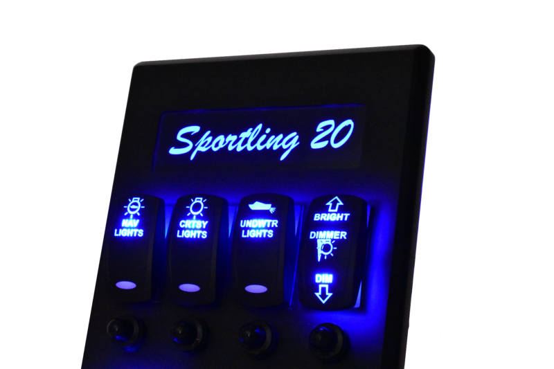 Our Logo Backlighting Options - New Wire Marine