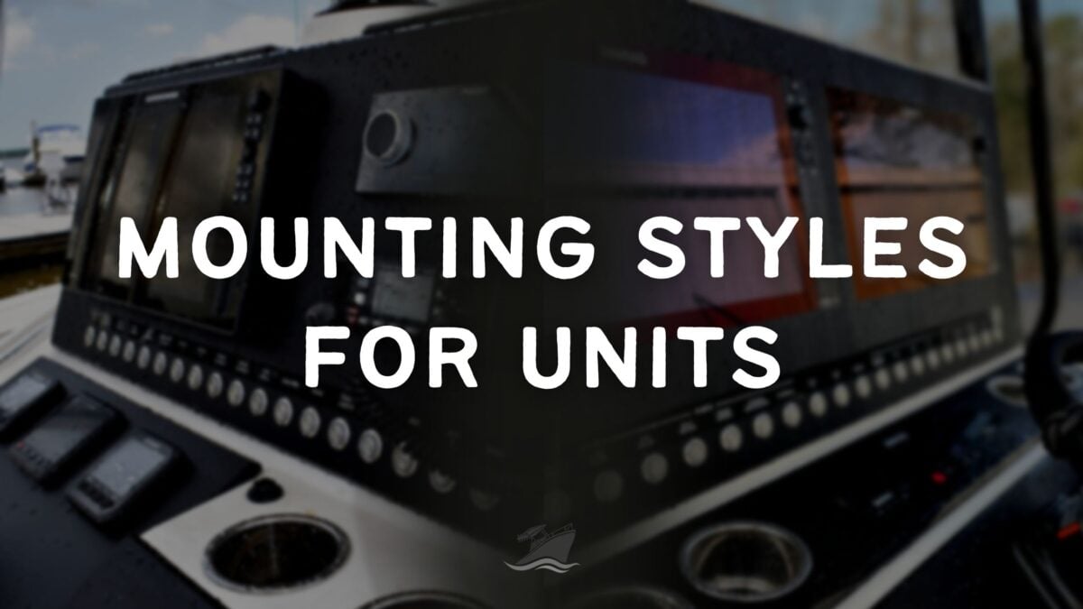 Mounting Styles for Units - New Wire Marine