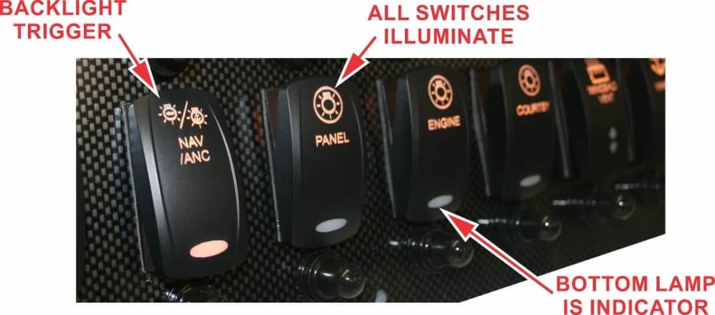 illuminated-rocker-switches-example - New Wire Marine